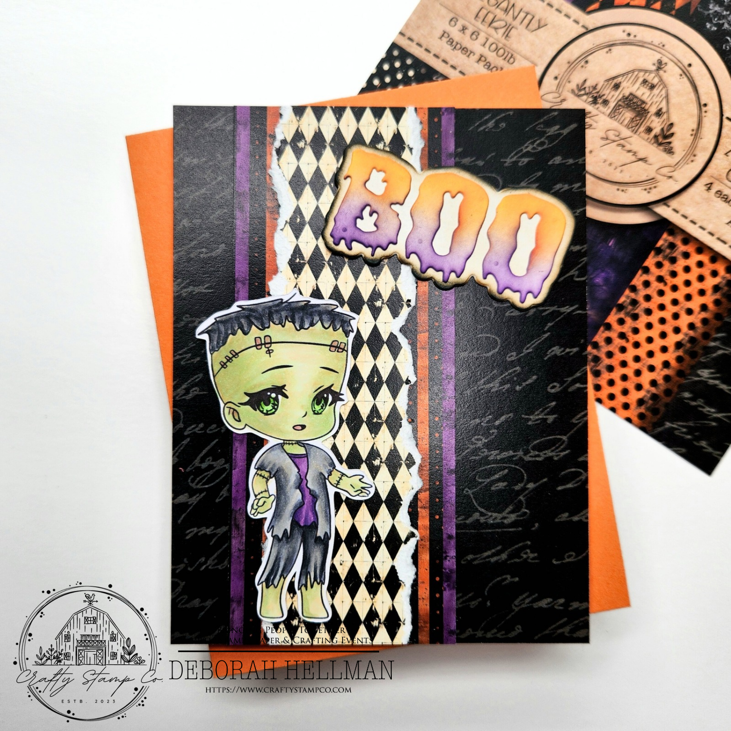 Movie Monsters with Deborah – Crafty Stamp Co
