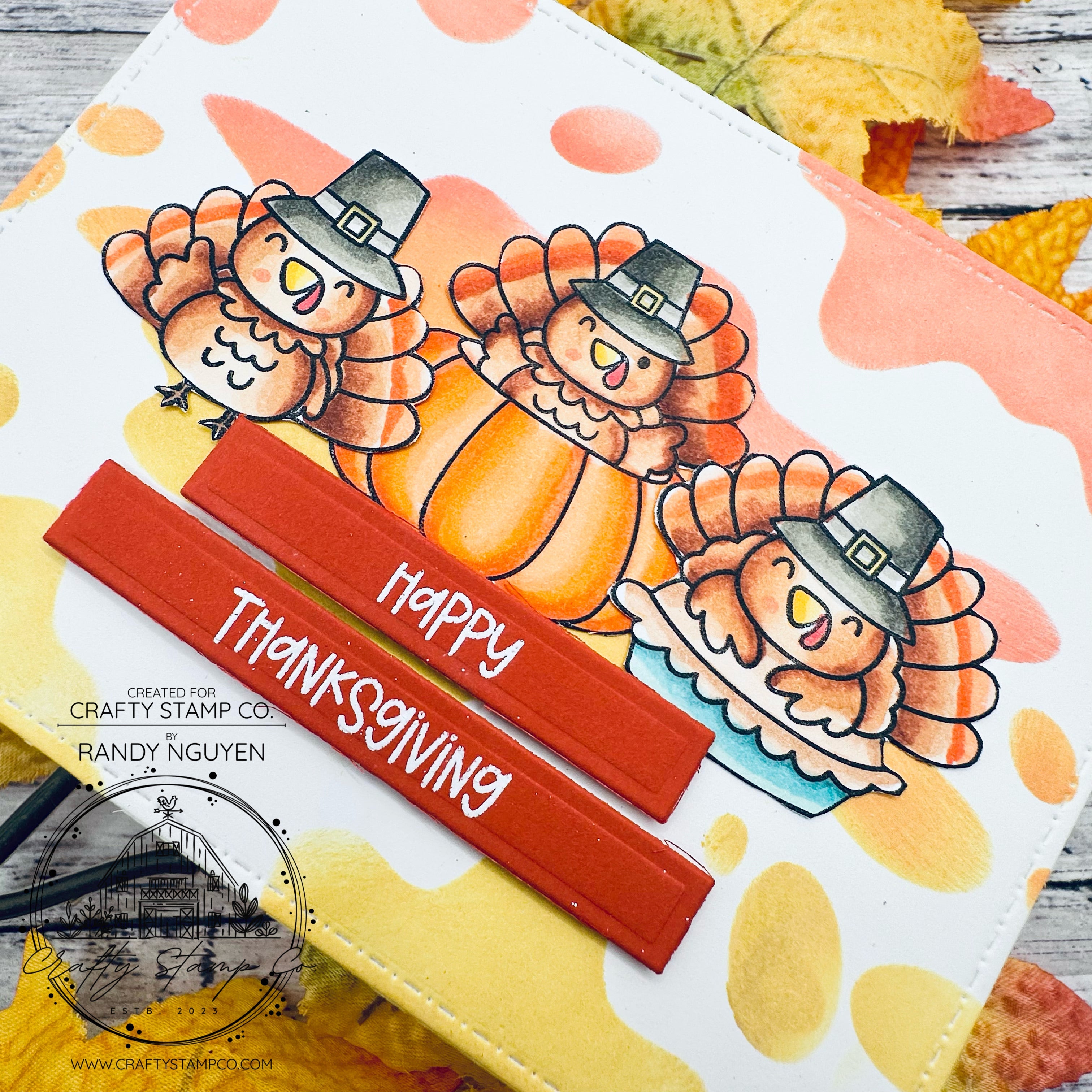 Happy Thanksgiving with Randy | Happy Gobbler Day Handmade Thanksgiving ...