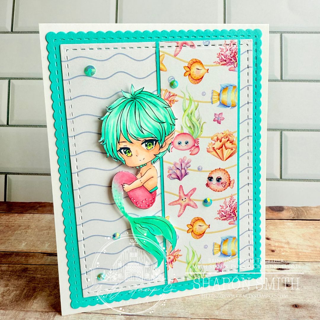 Finned Friends with Sharon – Crafty Stamp Co