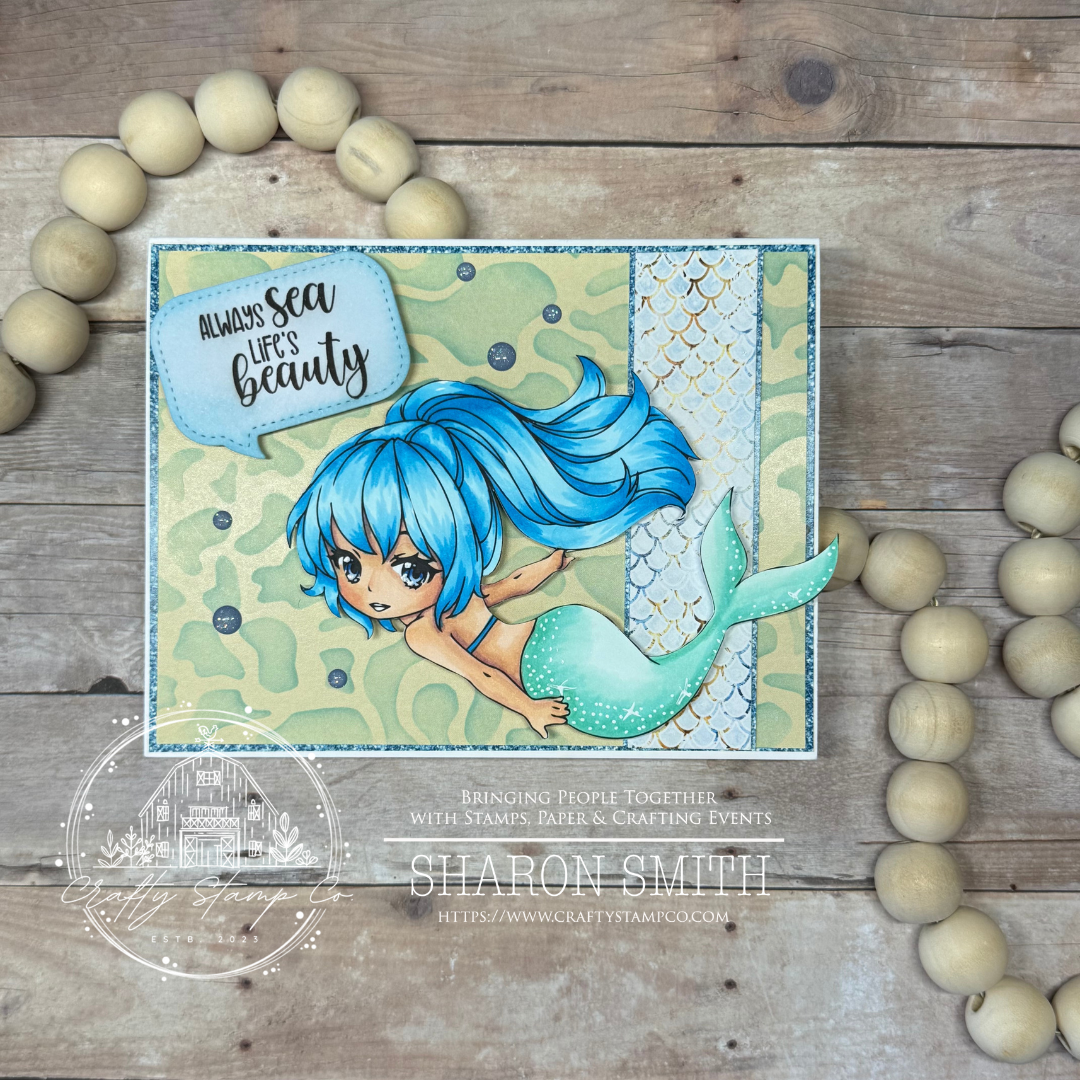 Make A Splash Meadow with Sharon – Crafty Stamp Co