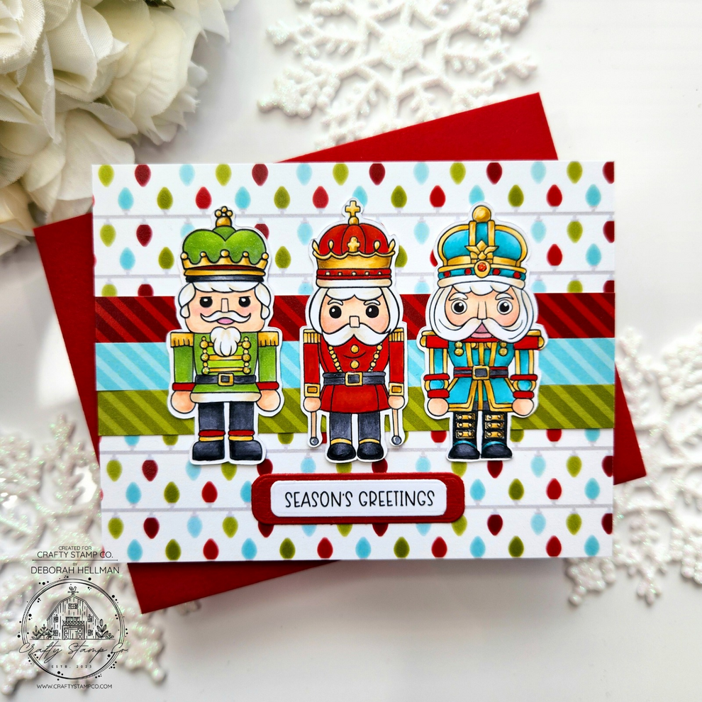Nutcracker Guardians 4x6 Stamp Set – Crafty Stamp Co